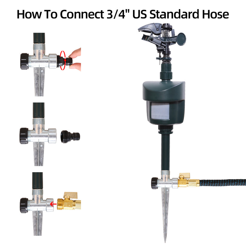 Water Sprinkler Motion Activated Sprinkler Cat,Birds, Dogs Repellent ...